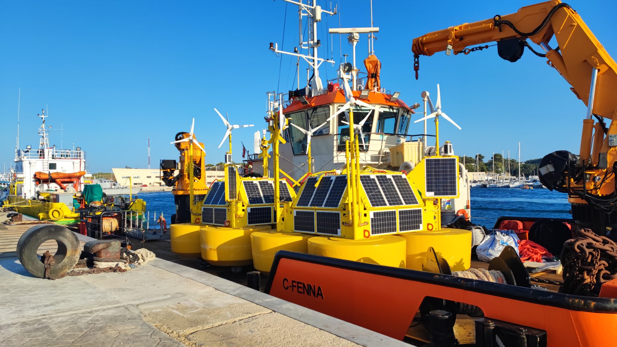 Floating offshore wind farm: 'LiDAR' buoy deployed off the Brindisi ...